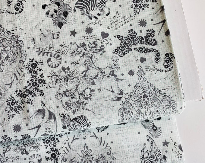 Tula Pink Fabric Linework Collection, Sketchy in Color Paper, Choose ...