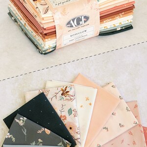 16 Fat Quarter Bundle Art Gallery Quilt Fabric, Roseglow Edition ...