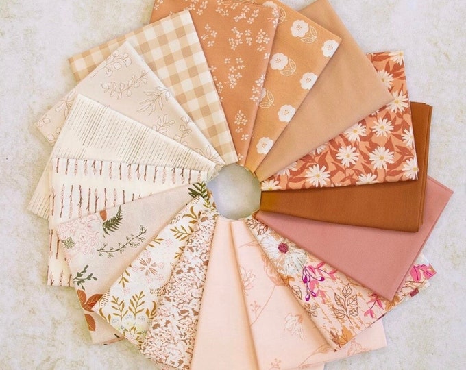 16 Fat Quarter Bundle Art Gallery Quilt Fabric, Beloved Edition ...