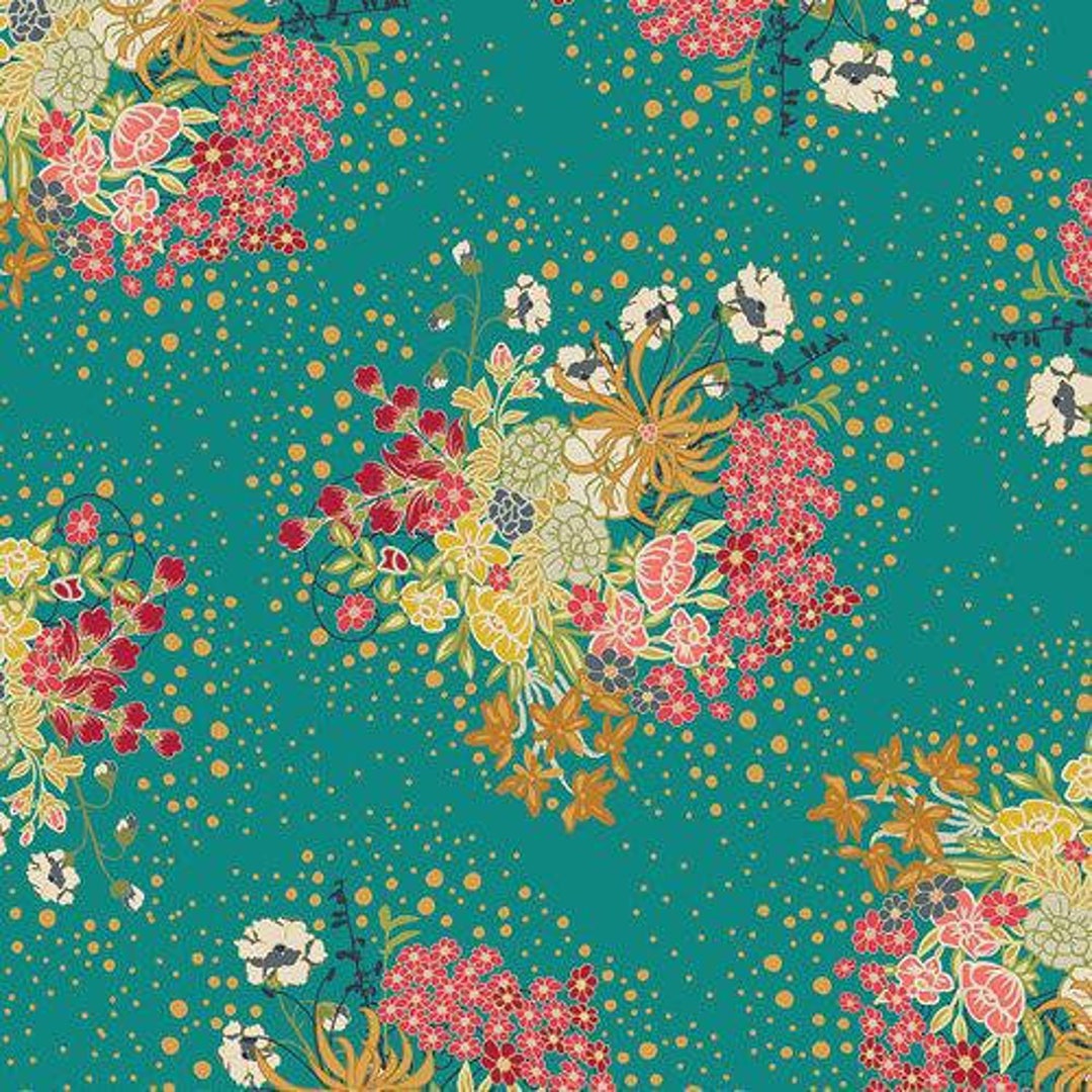 Art Gallery Fabric Indie Folk Verdant in Bloom Choose Your Cut - Etsy