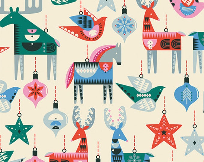 Remnant End of Bolt 26 Inches Art Gallery Fabric Christmas in the City ...