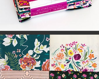 16 Fat Quarter Bundle Art Gallery Quilt Fabric, Joyful Jaunt Edition ...