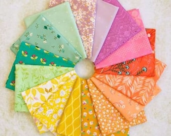 16 Fat Quarter Bundle Art Gallery Quilt Fabric, Beloved Edition ...