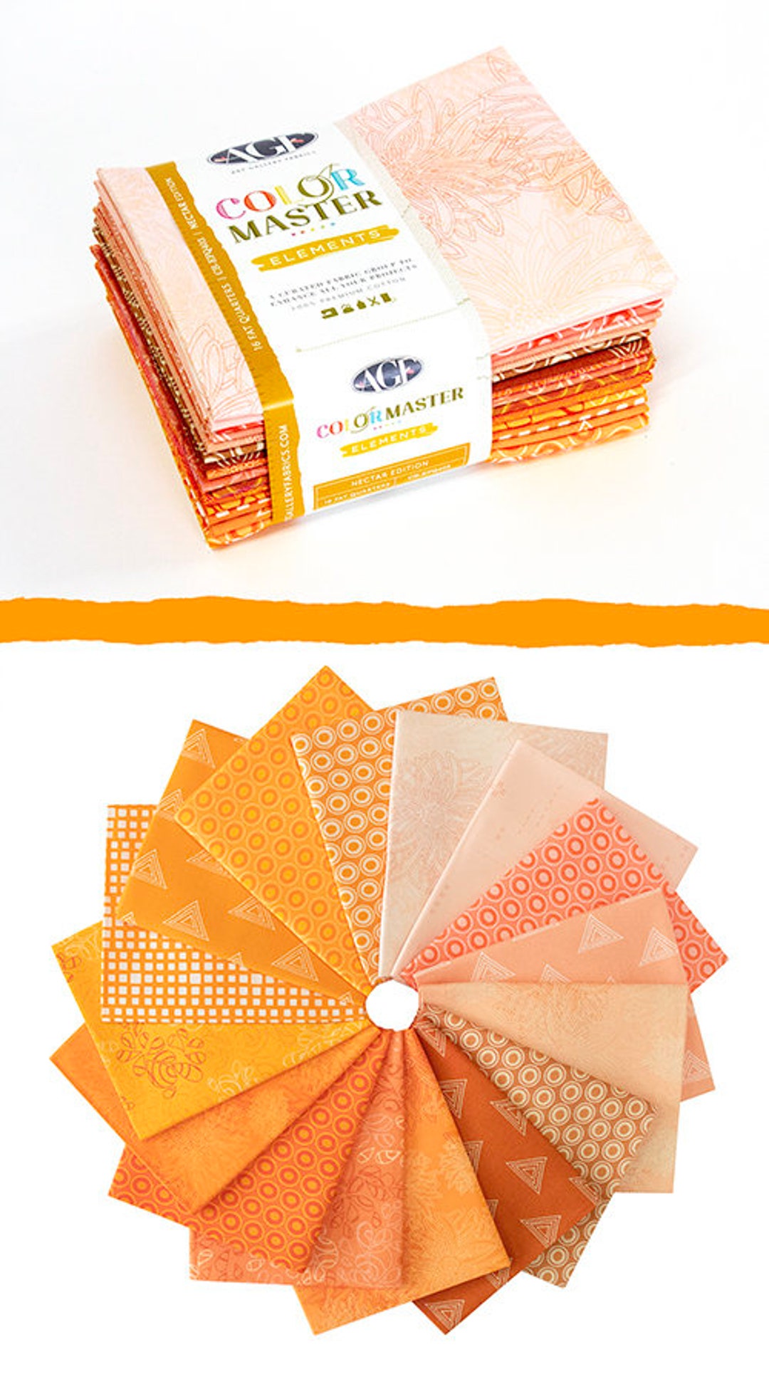 Nectar Edition Curated Bundle, Color Master Art Gallery Fabric 16 Fat ...