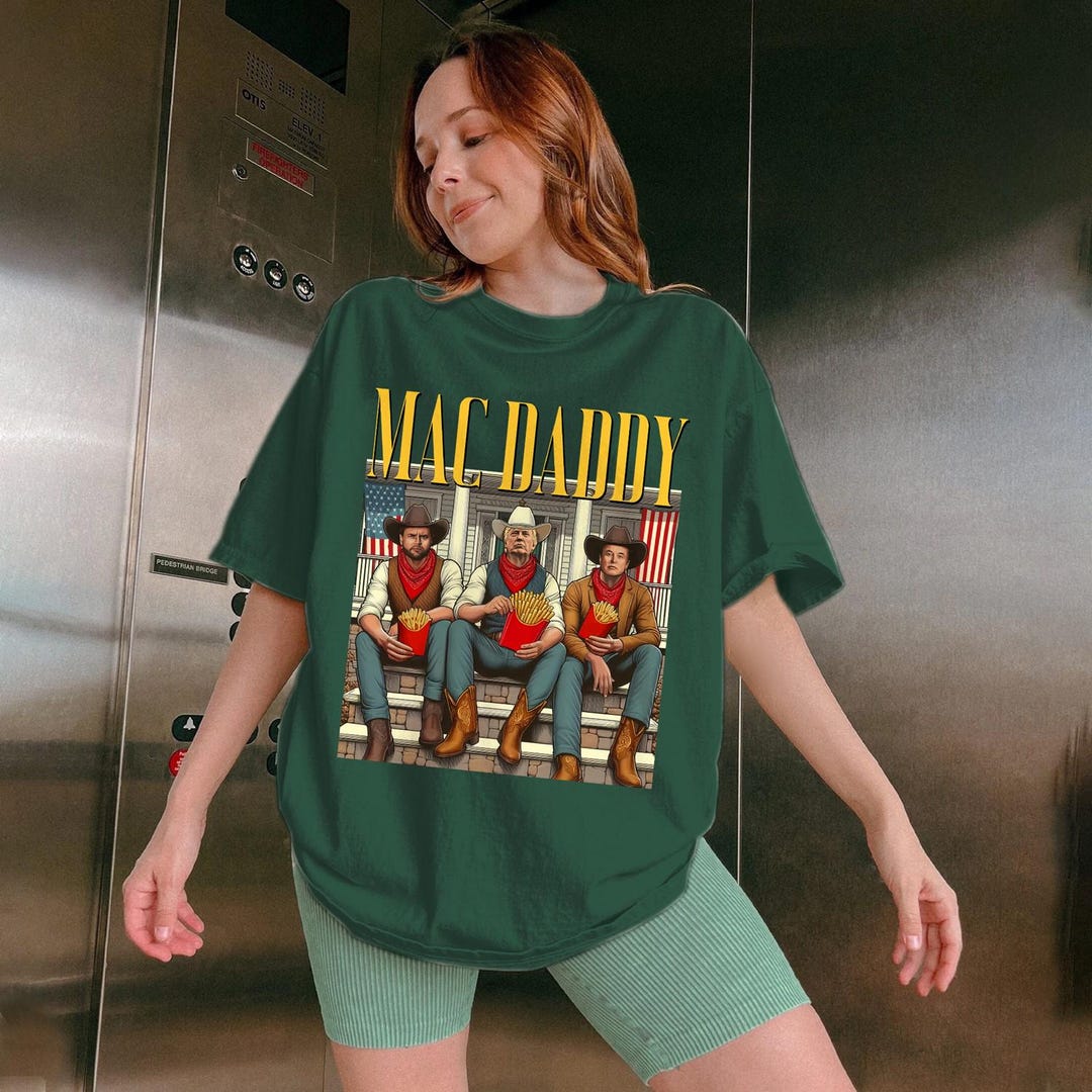 Trump Mac Daddy Png, Make America Great Again Shirt, Trump Fries Png ...