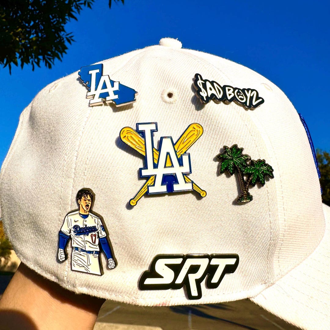 Los Angeles Ohtani Dodgers SRT World Series Hat Pins for All Hats ...