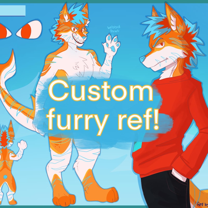 Fursuit Ref Sheets - Etsy