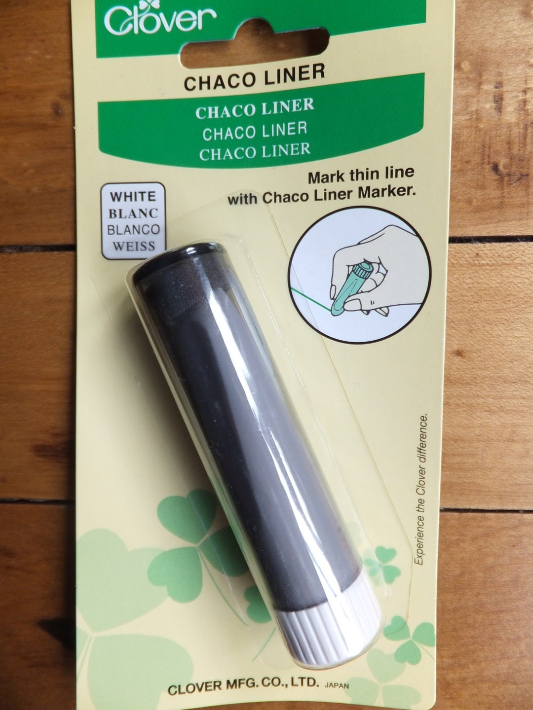 White Chaco Liner From Clover, Chalk Pencil - Etsy