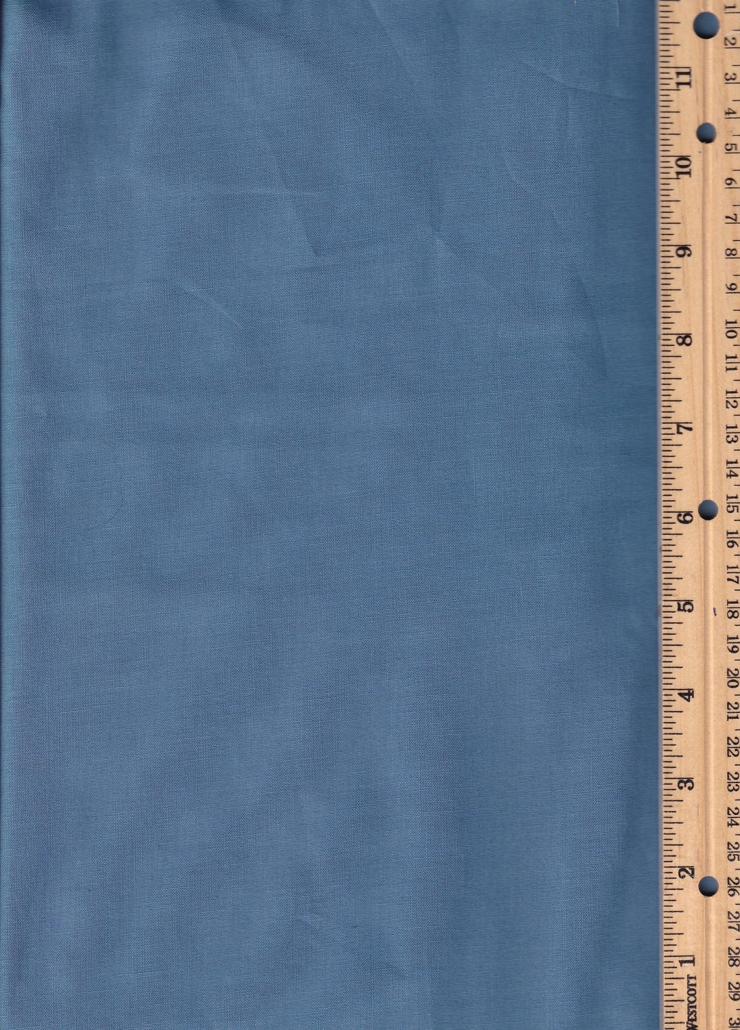 Bella Solid, Medium Blue. **LAST 30 Inches** - Etsy