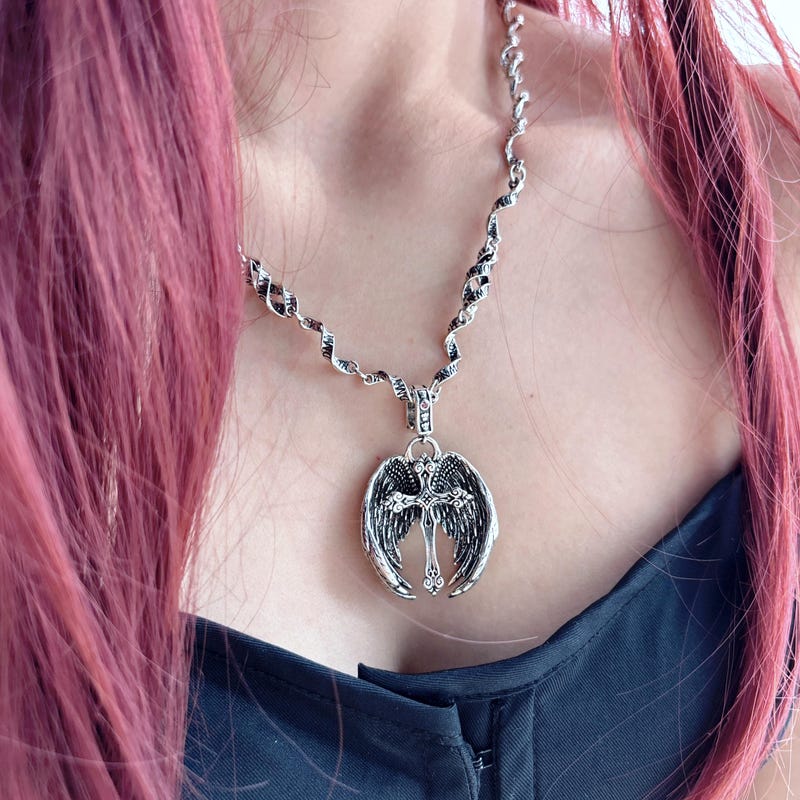Cross Pendant Alternative - Etsy
