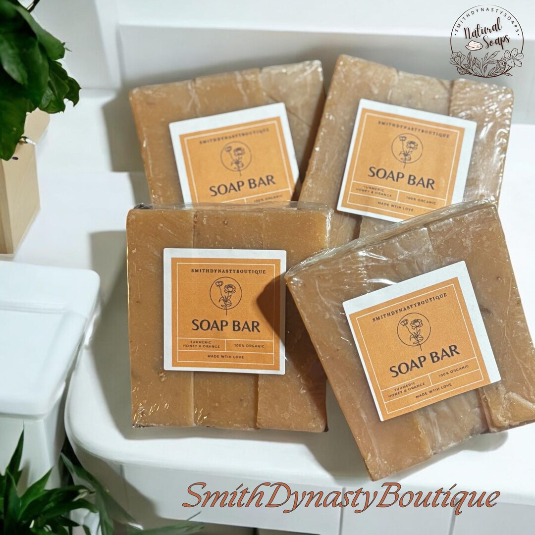 Turmeric Honey Orange Sample Soap Handcrafted With Love - Etsy