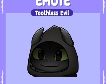 Pop Dragon Animated Emote Toothless for Twitch or Discord or Youtube ...