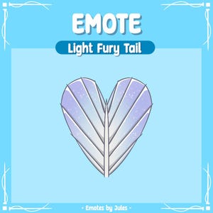 LIGHTFURY TAIL EMOTE | Twitch | Discord | Youtube | Streaming - Etsy