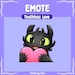 TOOTHLESS LOVE EMOTE | Twitch | Discord | Youtube | Streaming - Etsy