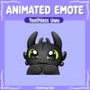 Pop Dragon Animated Emote Toothless for Twitch or Discord or Youtube ...