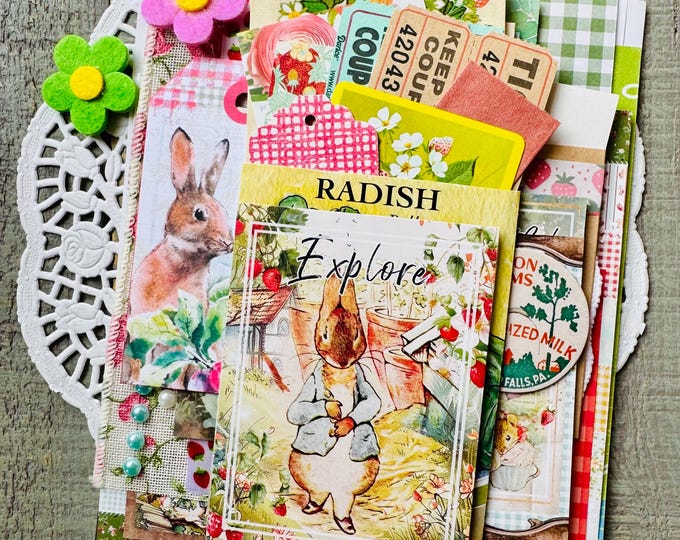 Peter Rabbit Journal Kit, Peter Rabbit Ephemera, Peter Rabbit Junk ...