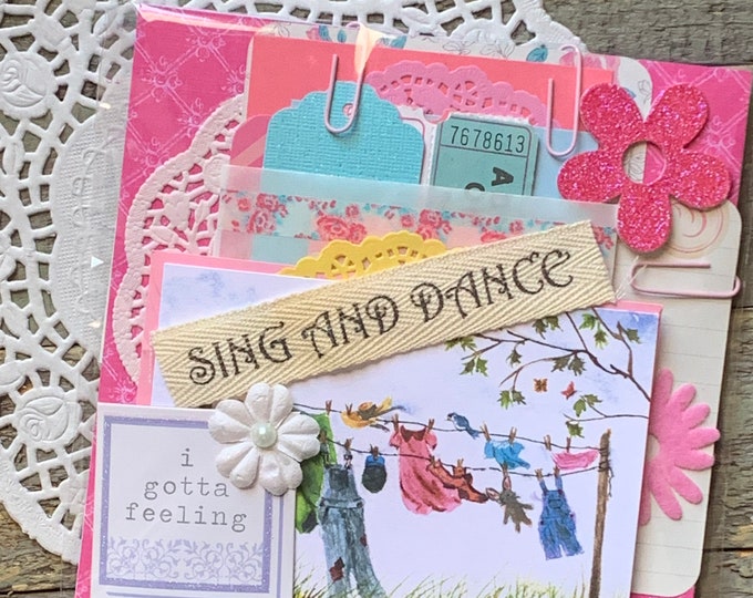 Summer Breeze Paper Pack, Vintage Ephemera, Journal Kit - Etsy