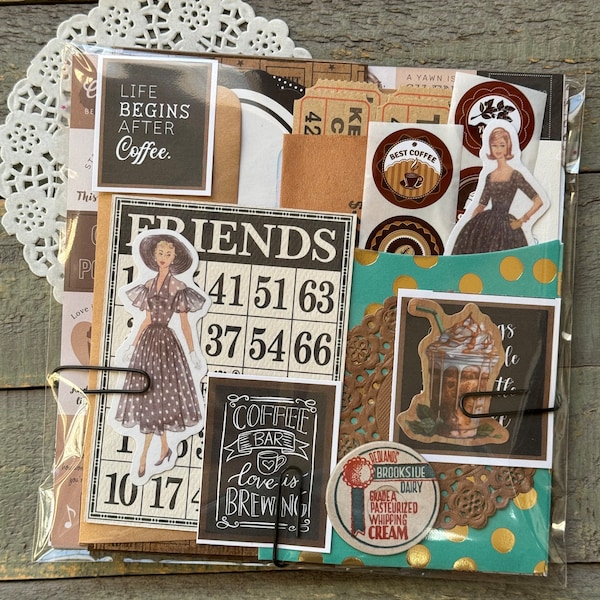Coffee Scrapbook - Etsy