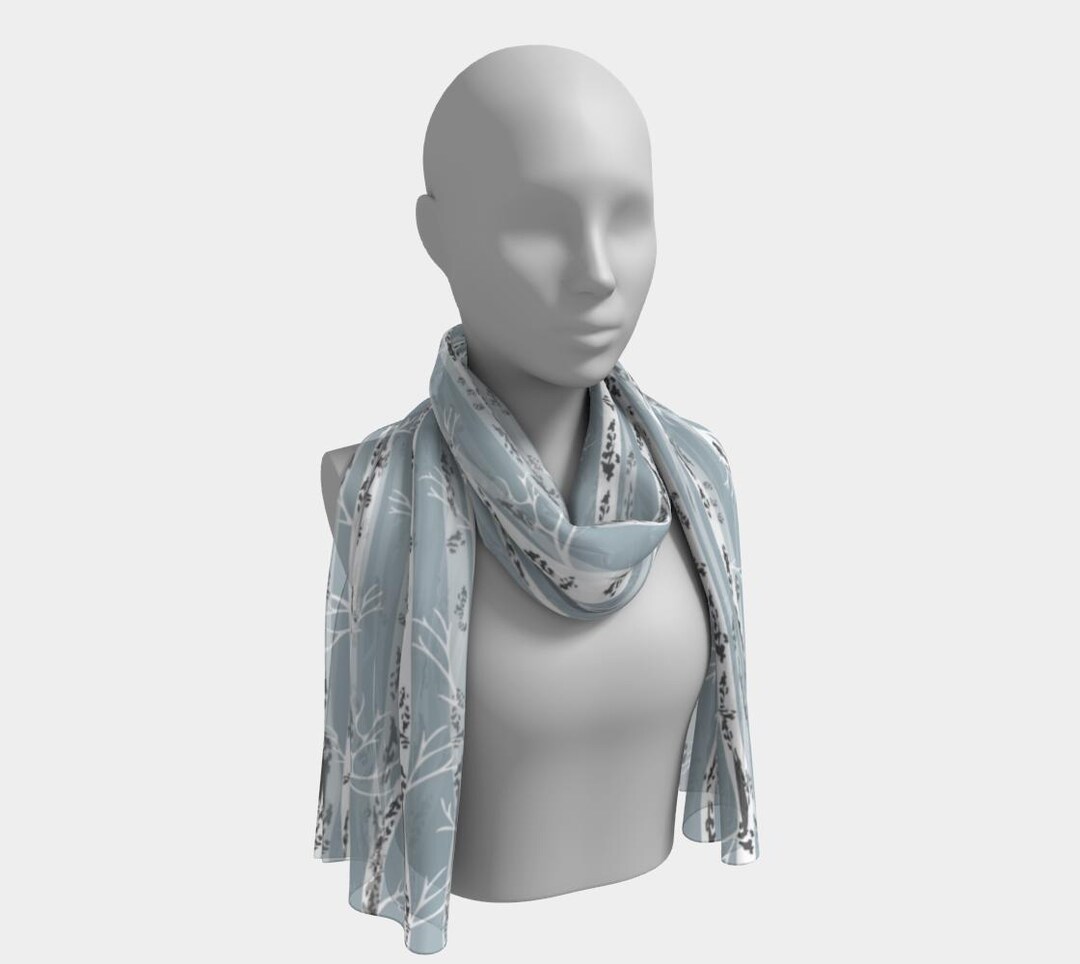 Pastel Turquoise Scarf, Custom Women Scarf, Personalized Women Scarves ...