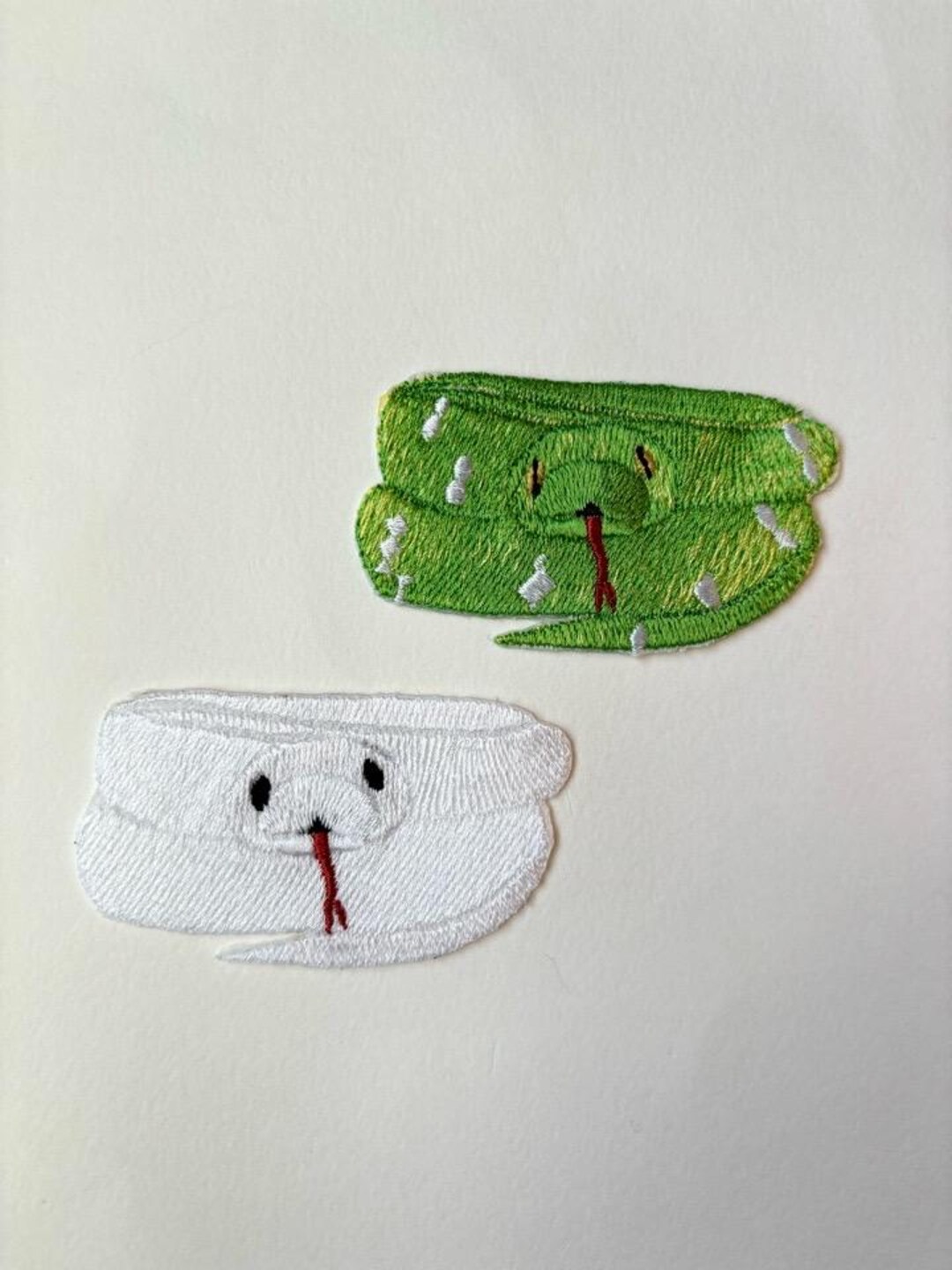 Snake Python Regius Iron on Patch Embroidered Applique - Etsy