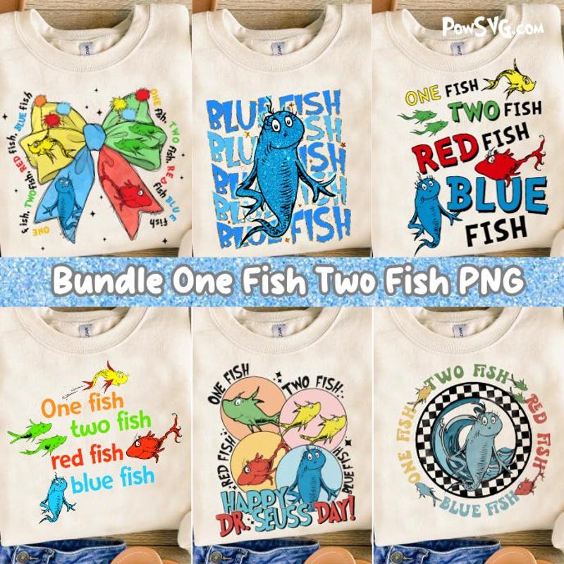 Red Fish Blue Fish - Etsy