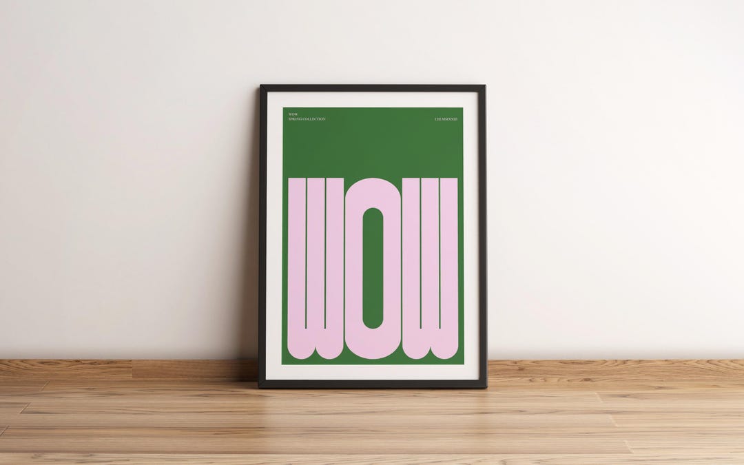 Trendy Wall Art, Preppy Poster, Dorm Room Poster, College Apartment ...