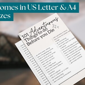 100 Things to Do | Printable PDF of Bucket List Ideas for Couples or ...