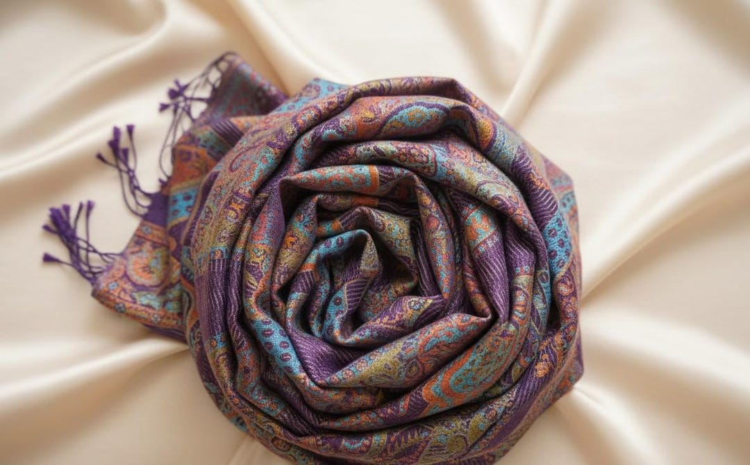 Handmade Silk Shawl - Etsy