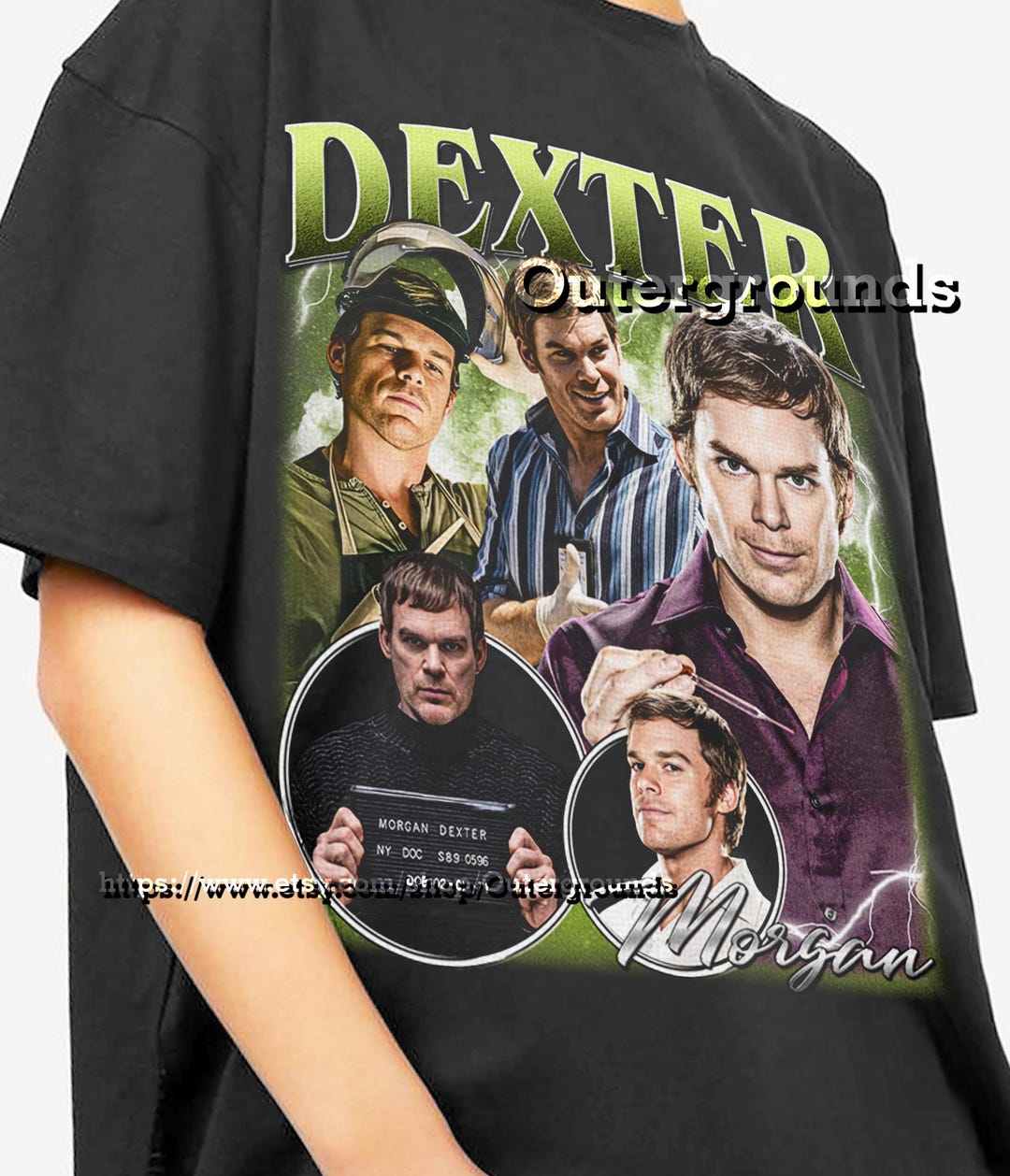 Limited Dexter Morgan T-shirt Vintage Graphic Tee Unisex Shirt for Men ...