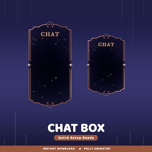 Galactic Grace Animated Twitch Overlay Package, Animation Celestial ...