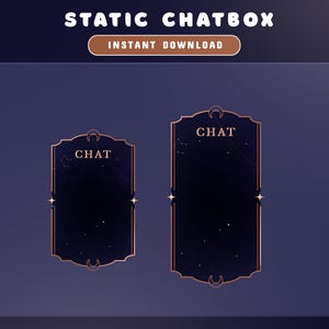 Galactic Grace Animated Twitch Overlay Package, Animation Celestial ...