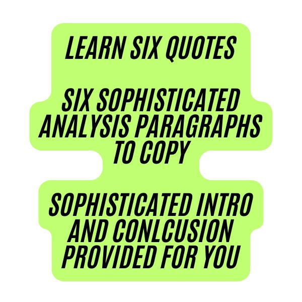 Grade 9 Romeo’s Emotions Essay & Plan – Instant Digital Download | High ...