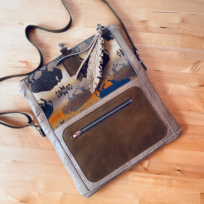 Leather Crossbody Bag Fold Over Bag Fold Over Purse Oregon - Etsy