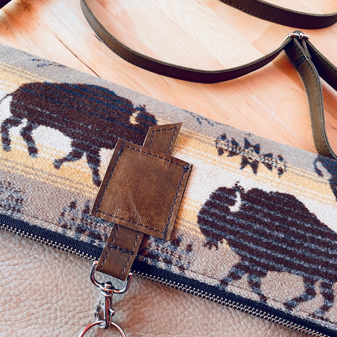 Leather Crossbody Bag Fold Over Bag Fold Over Purse Oregon - Etsy