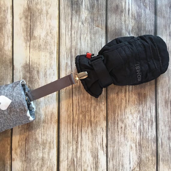 Mitten Clips Mitt Clips Mitten Holders Mitten Leash Winter | Etsy