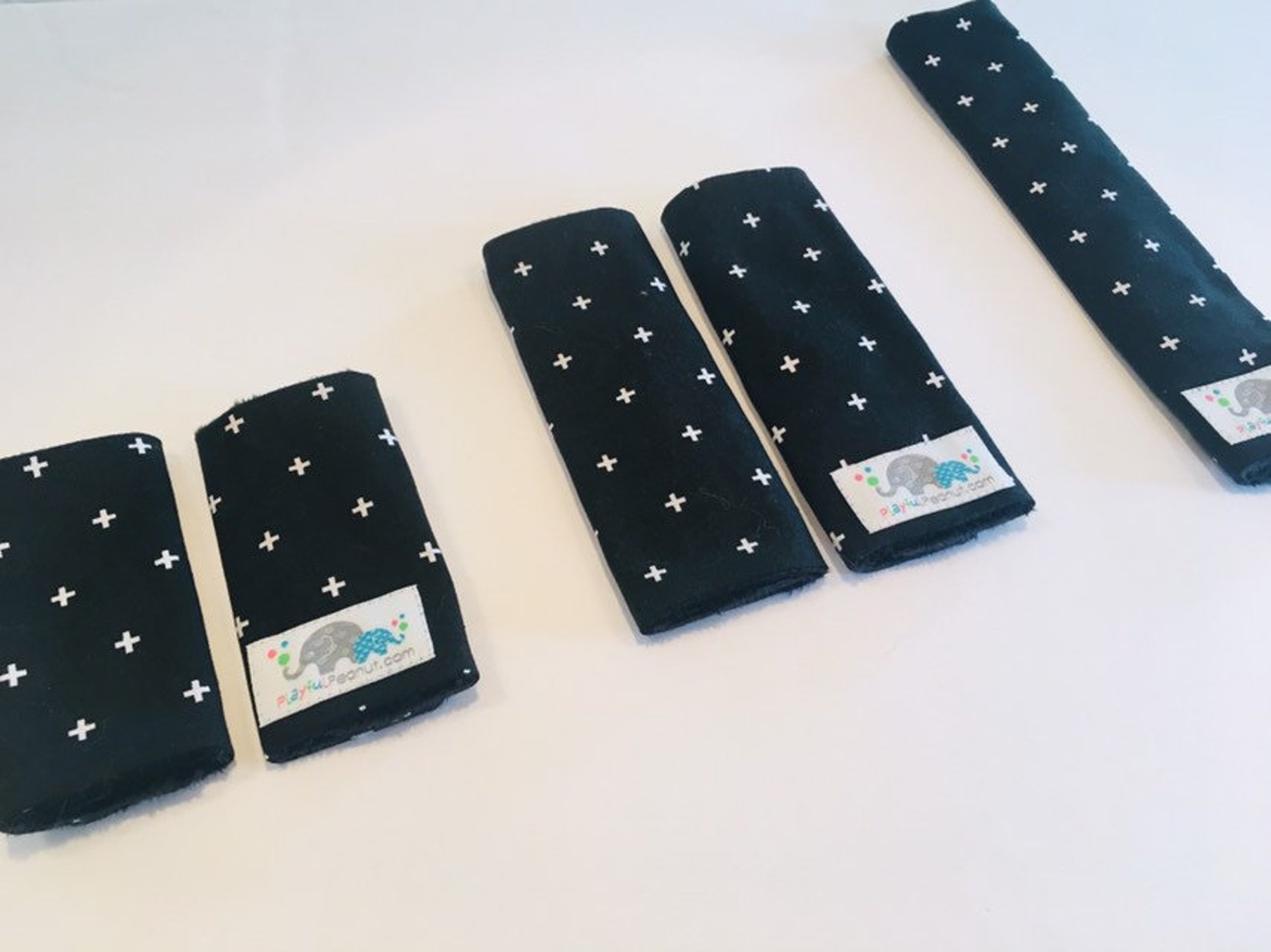 Car Seat Strap Covers Stroller Strap Covers Reversible Strap - Etsy