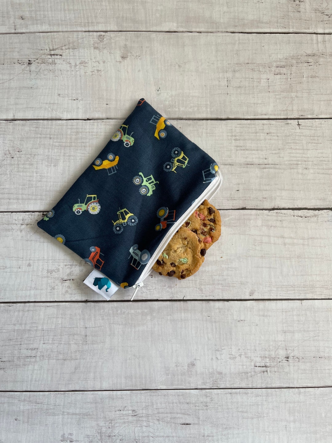 Reusable Snack Bag, Reusable Zipper Bag, Reusable Sandwich Bag, Zipper ...