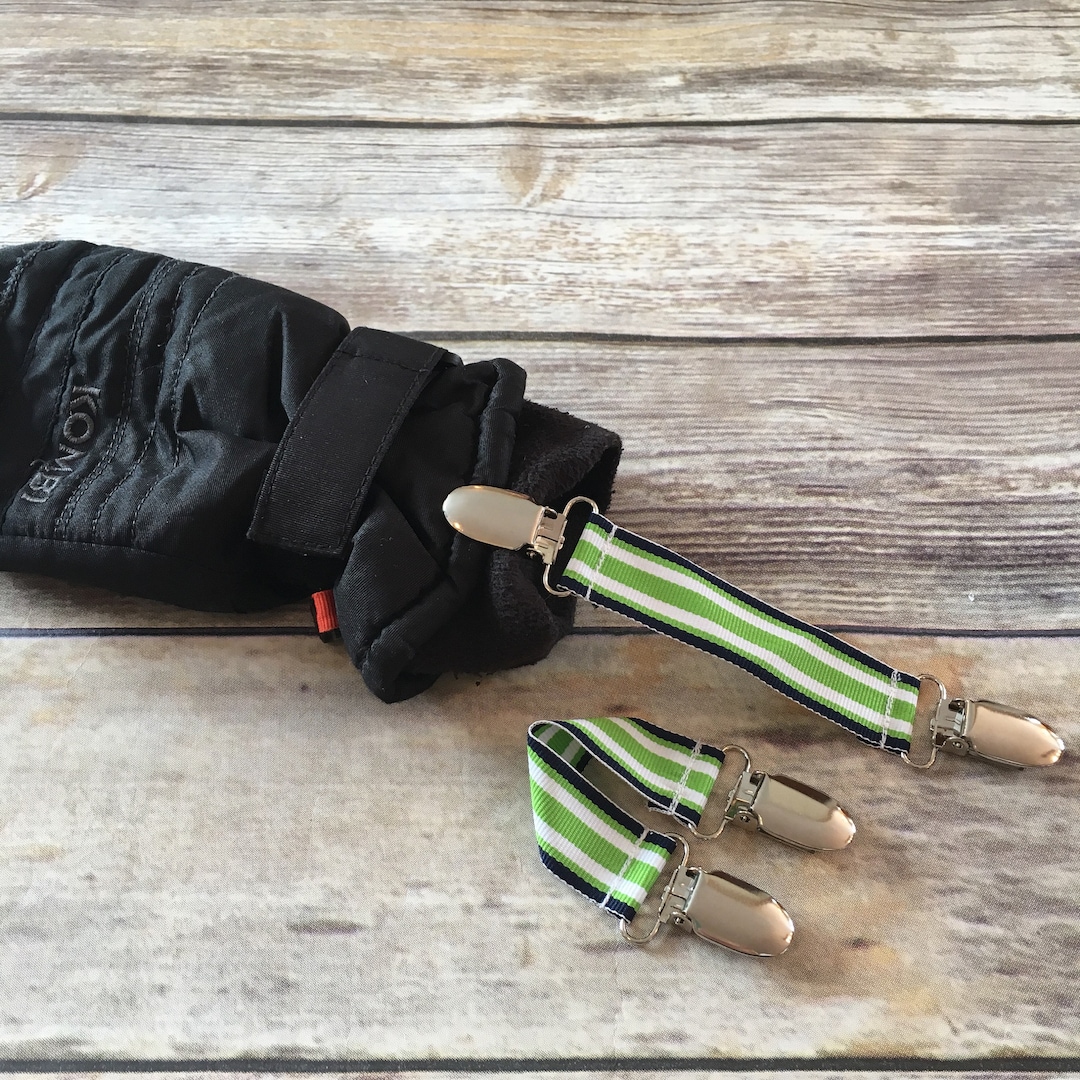 Mitten Clips, Mitt Clips, Mitten Holders, Mitten Leash, Winter Mitten ...