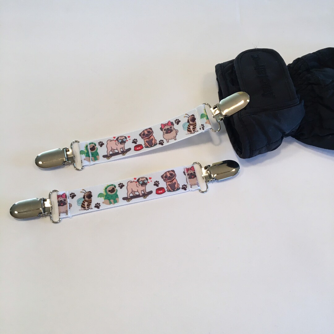 Mitten Clips, Mitt Clips, Mitten Holders, Mitten Leash, Winter Mitten ...