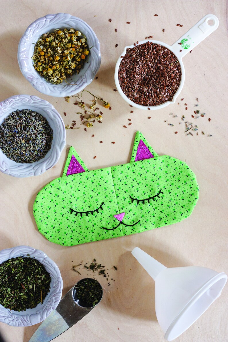 Cat Nap Eye Pillow PDF Pattern Digital Download for - Etsy