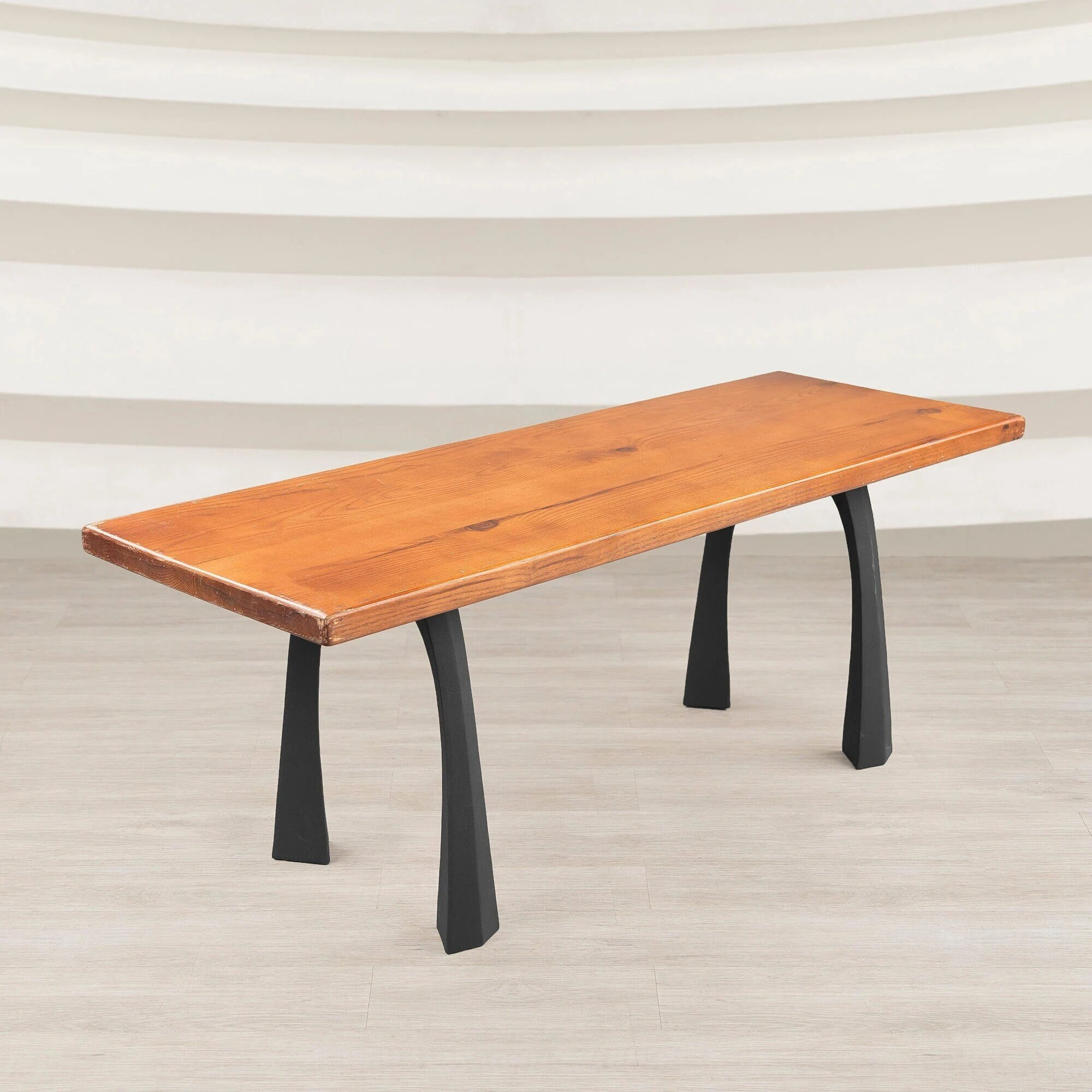 Metal Bench Legs/unique Coffee Table Legs set of 2 Pcs - Etsy