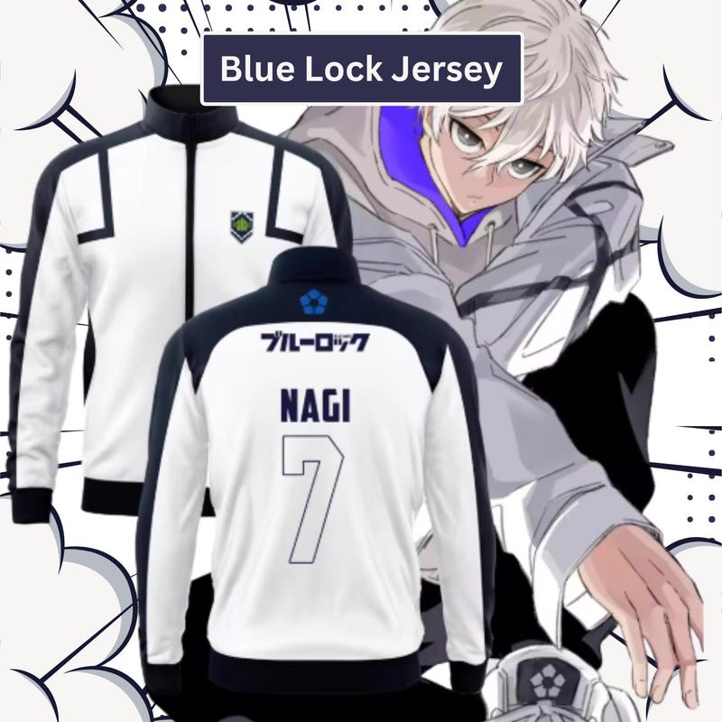 Blue Lock Jersey - Etsy