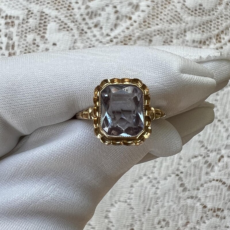 Light Purple Ring - Etsy