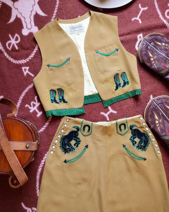 vintage 1940s frontex - Gem