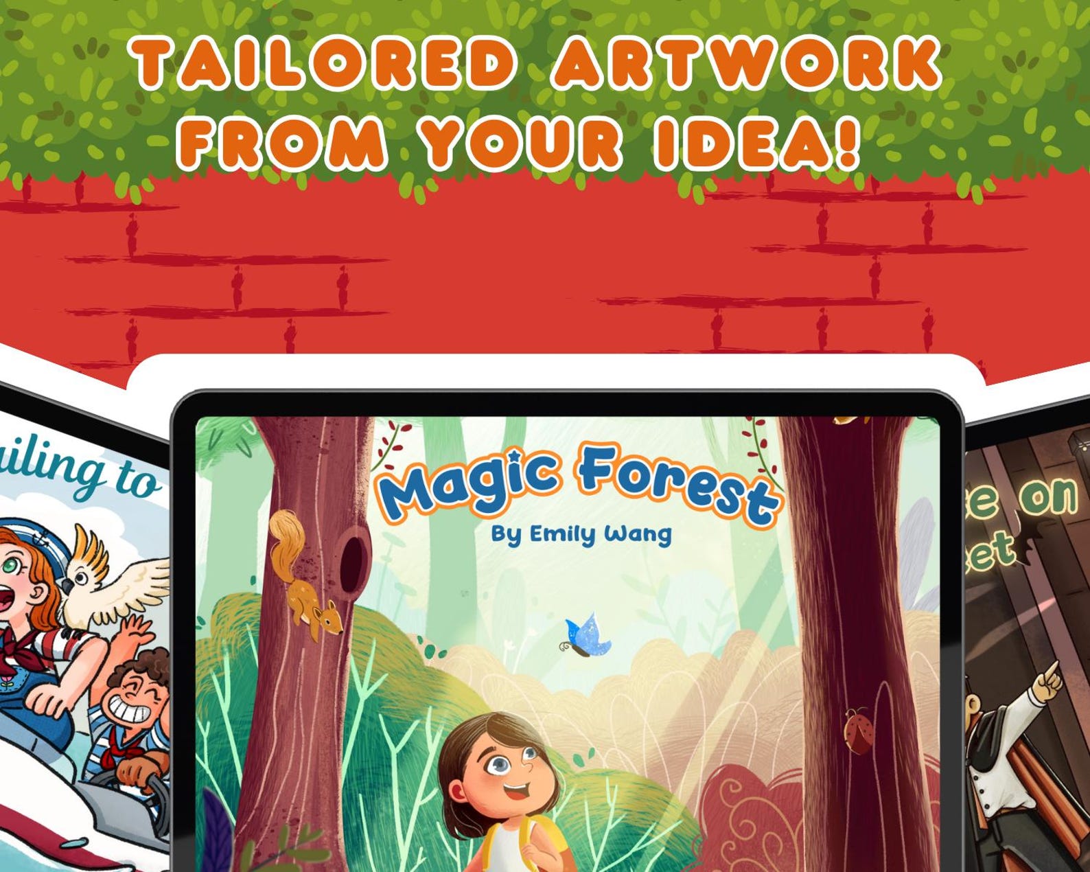 Customized Children's Story Book, Personalized Kid's Story With Cartoon ...