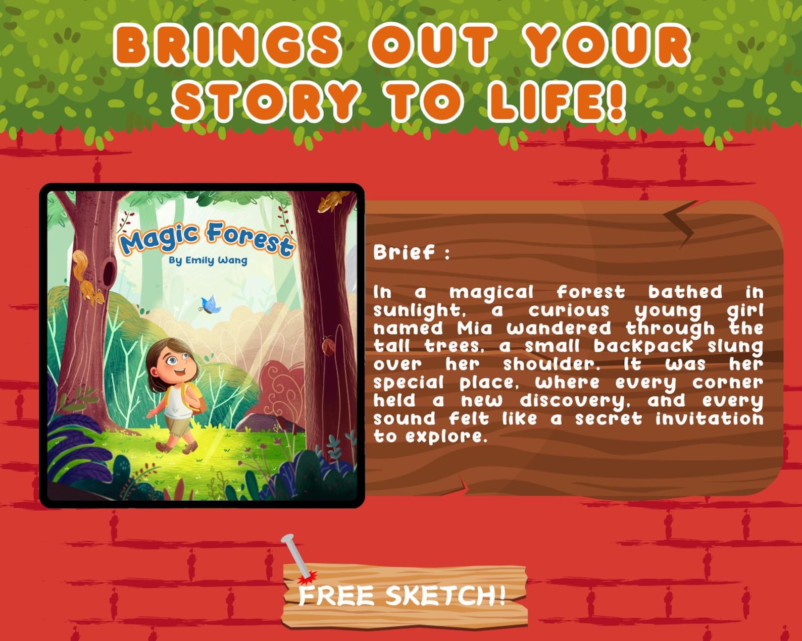 Customized Children's Story Book, Personalized Kid's Story With Cartoon ...