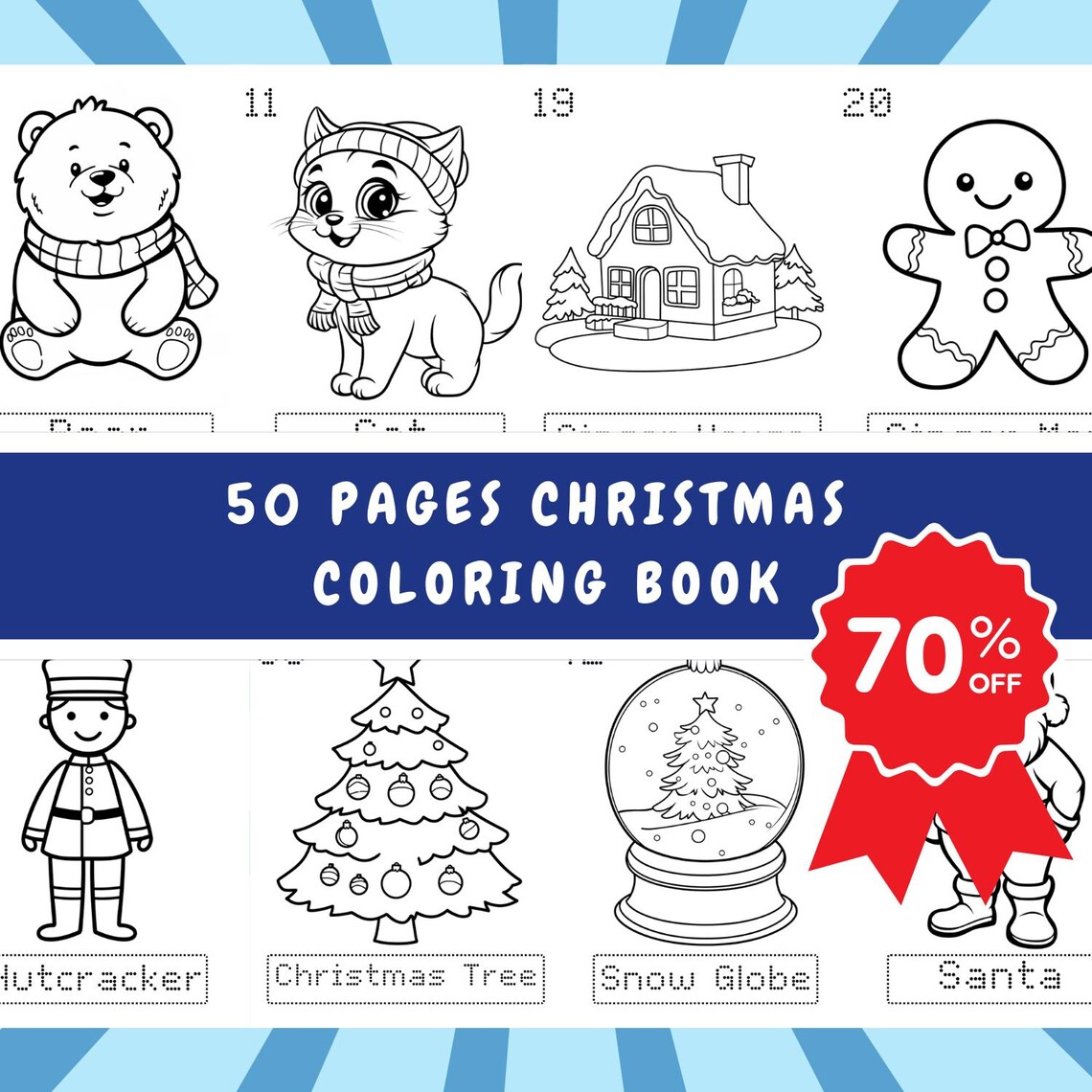 Christmas Coloring Pages, Christmas Printable, Christmas Games ...