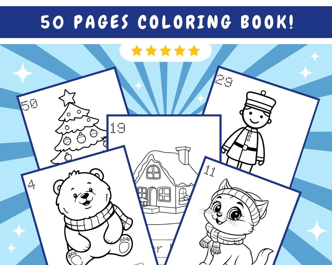 Christmas Coloring Pages, Christmas Printable, Christmas Games ...