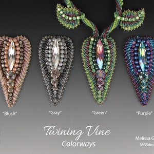 Twining Vine Necklace Kit - DIY Jewelry Beading Kit - Etsy