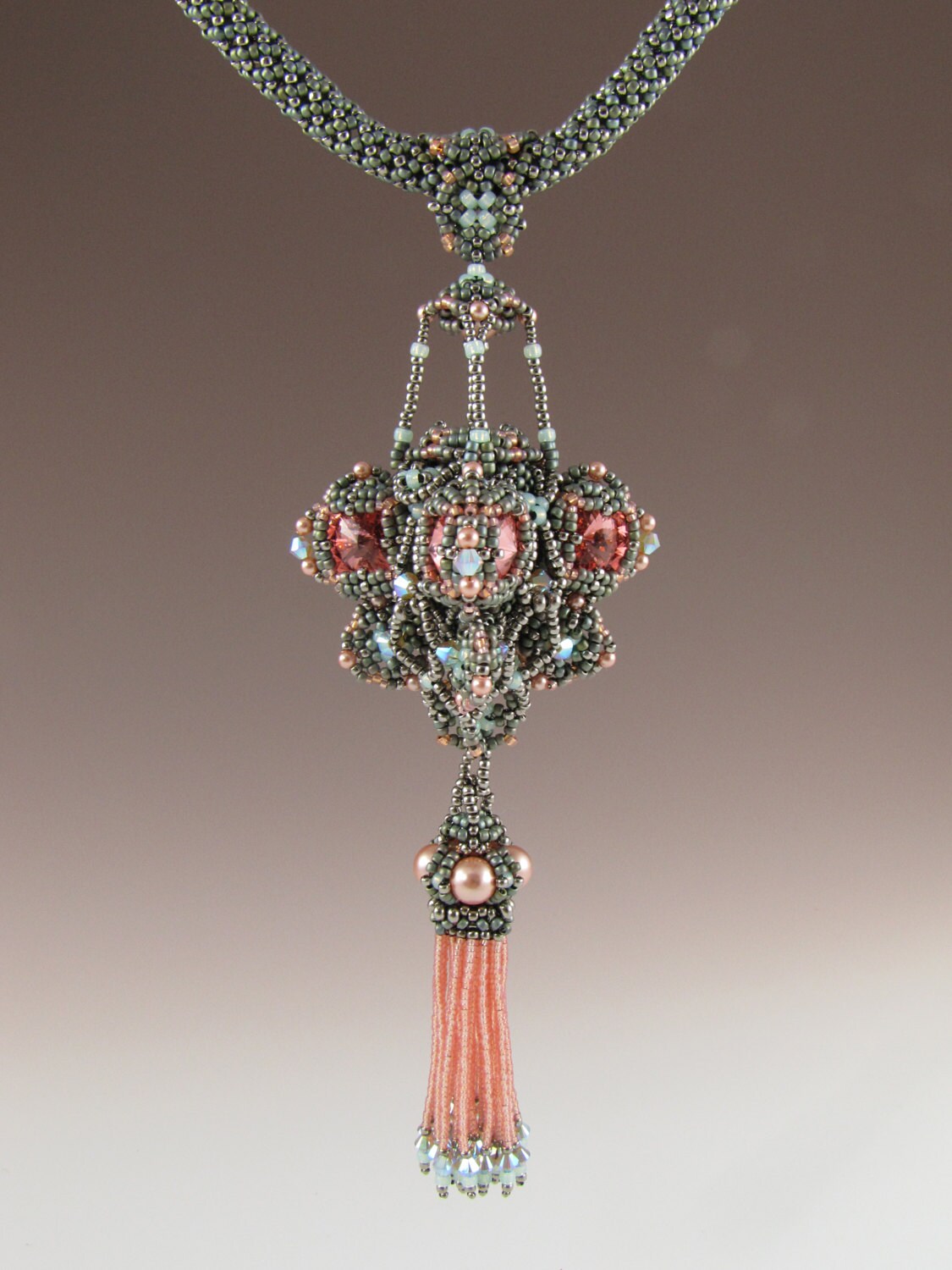 Mediterranea Necklace - Downloadable PDF Pattern — MGS Designs